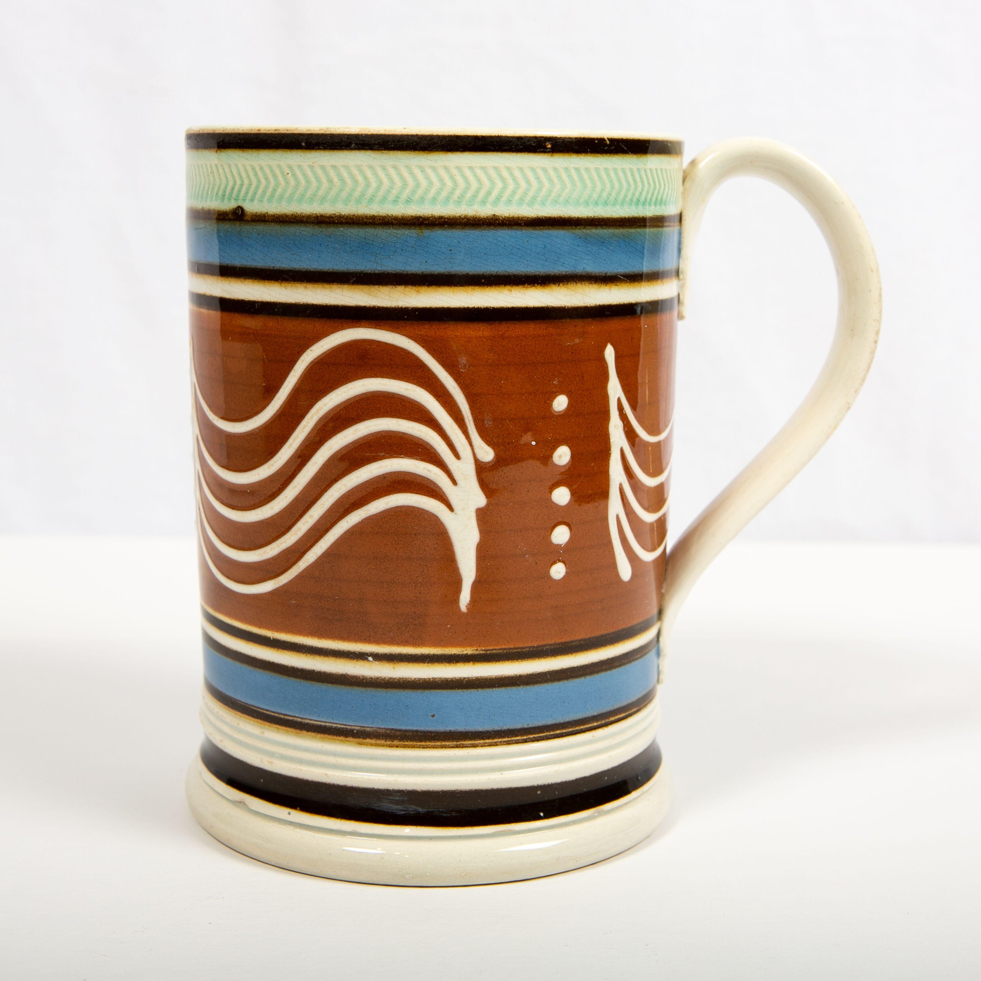 Mochaware Tankard Made in England Circa 1820 at 1stDibs | quill and ...