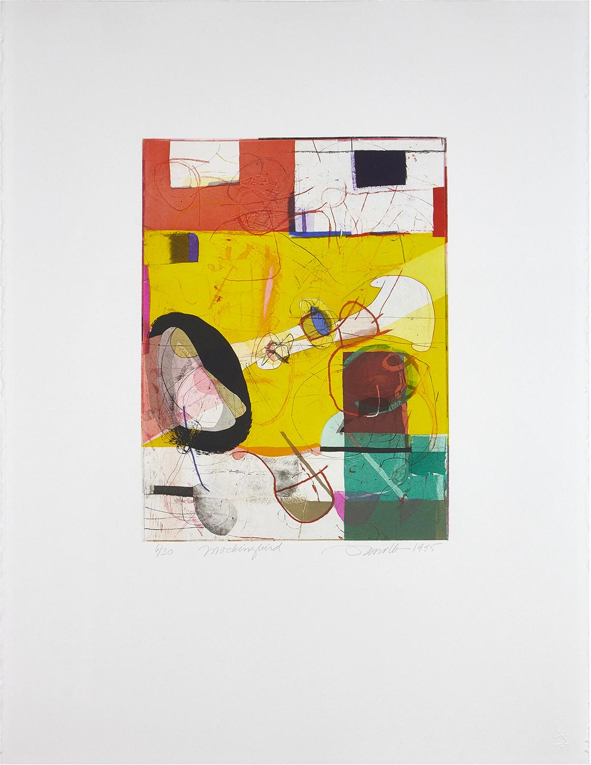 "Mockingbird", 1995, Etching or Aquatint by David Kelso, American ...