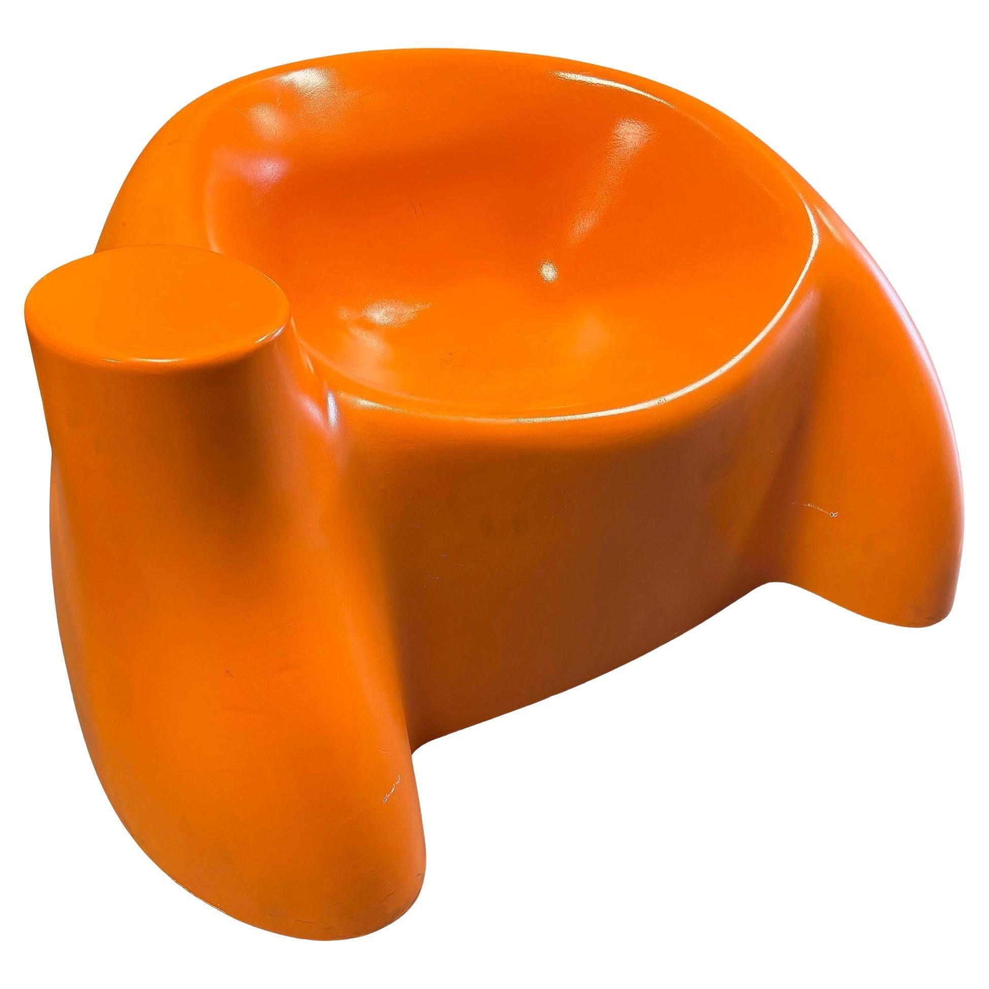 Wendell Castle "Castle Chair" Fiberglass Lounge Chair For Sale at 1stDibs