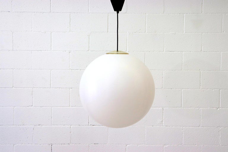 MOD Midcentury Extra Large Acrylic Globe Pendant Light at 1stDibs ...