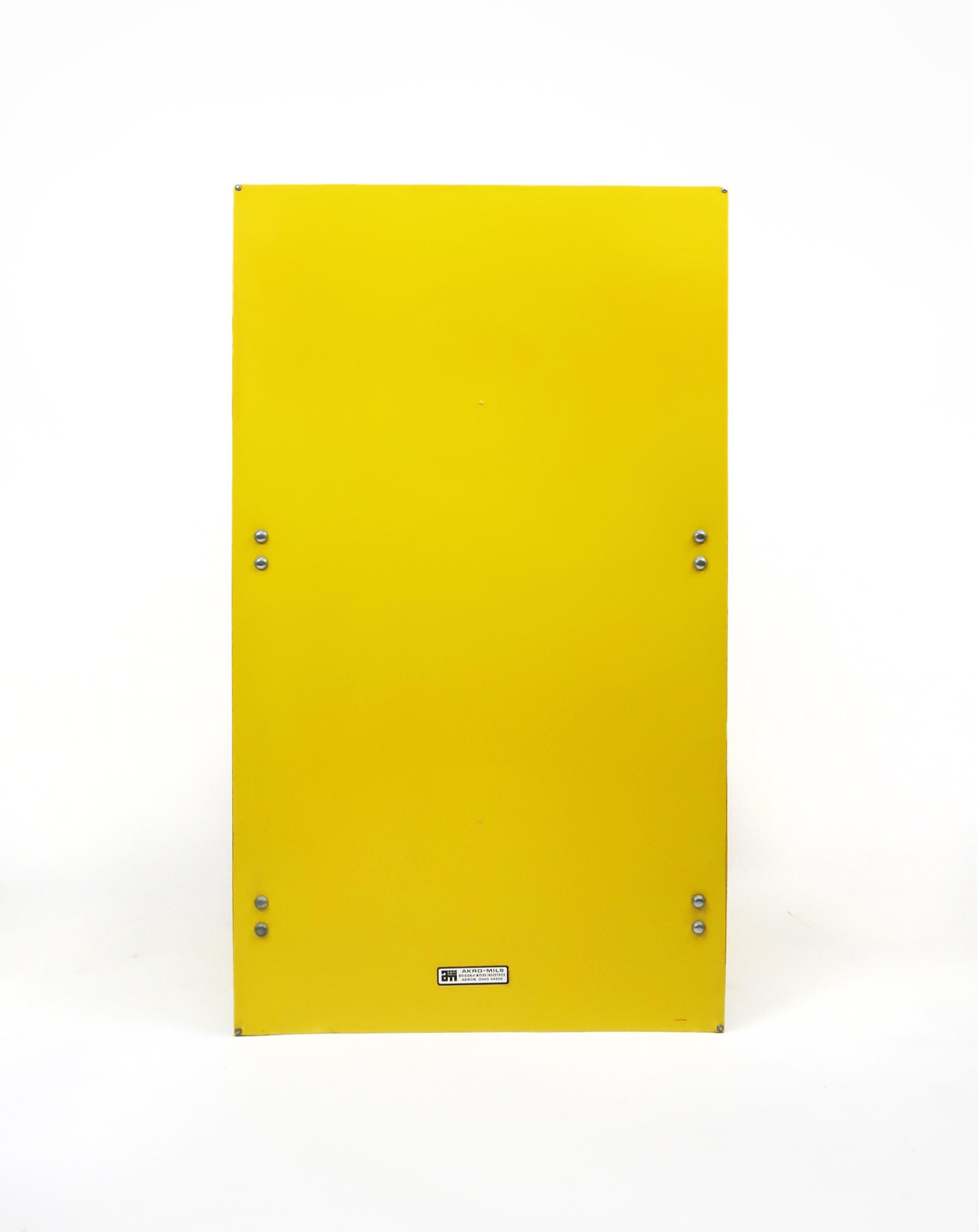 Mod Yellow Plastic Akro-Mils Filing Cabinet For Sale at 1stDibs ...