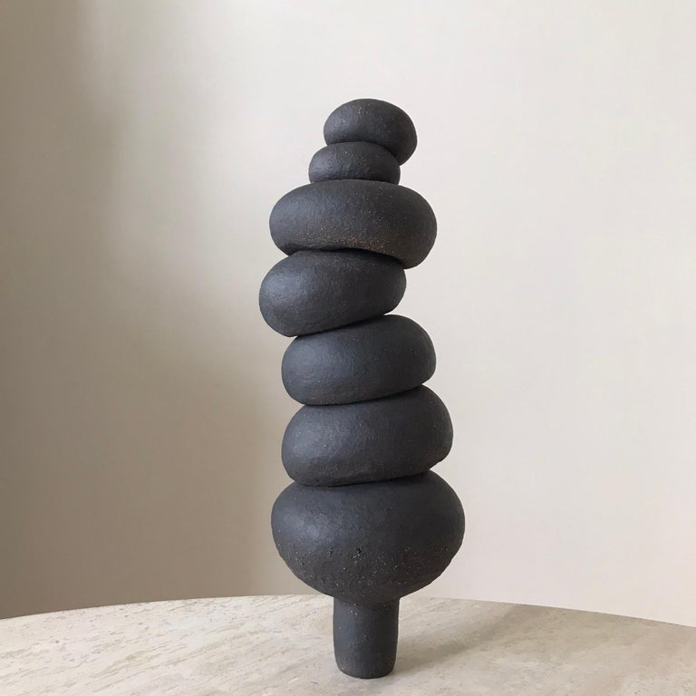 Modder Guidance Ceramic Sculpture by Françoise Jeffrey For Sale at 1stDibs