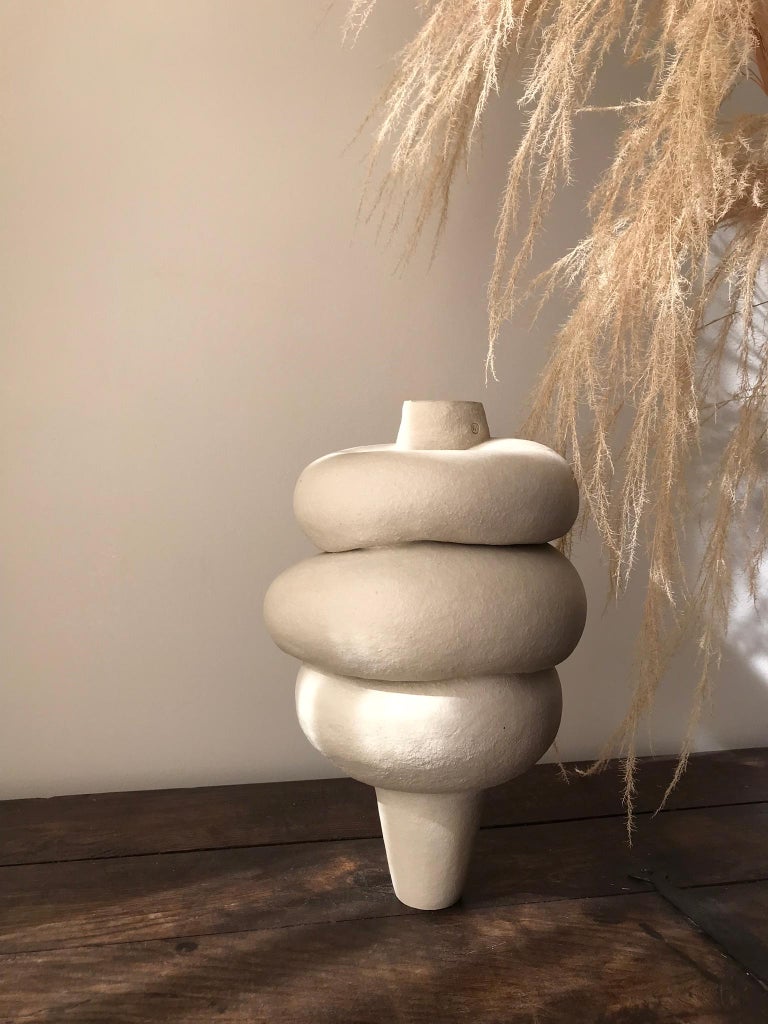 Modder You Rule Ceramic Sculpture by Françoise Jeffrey For Sale at 1stDibs