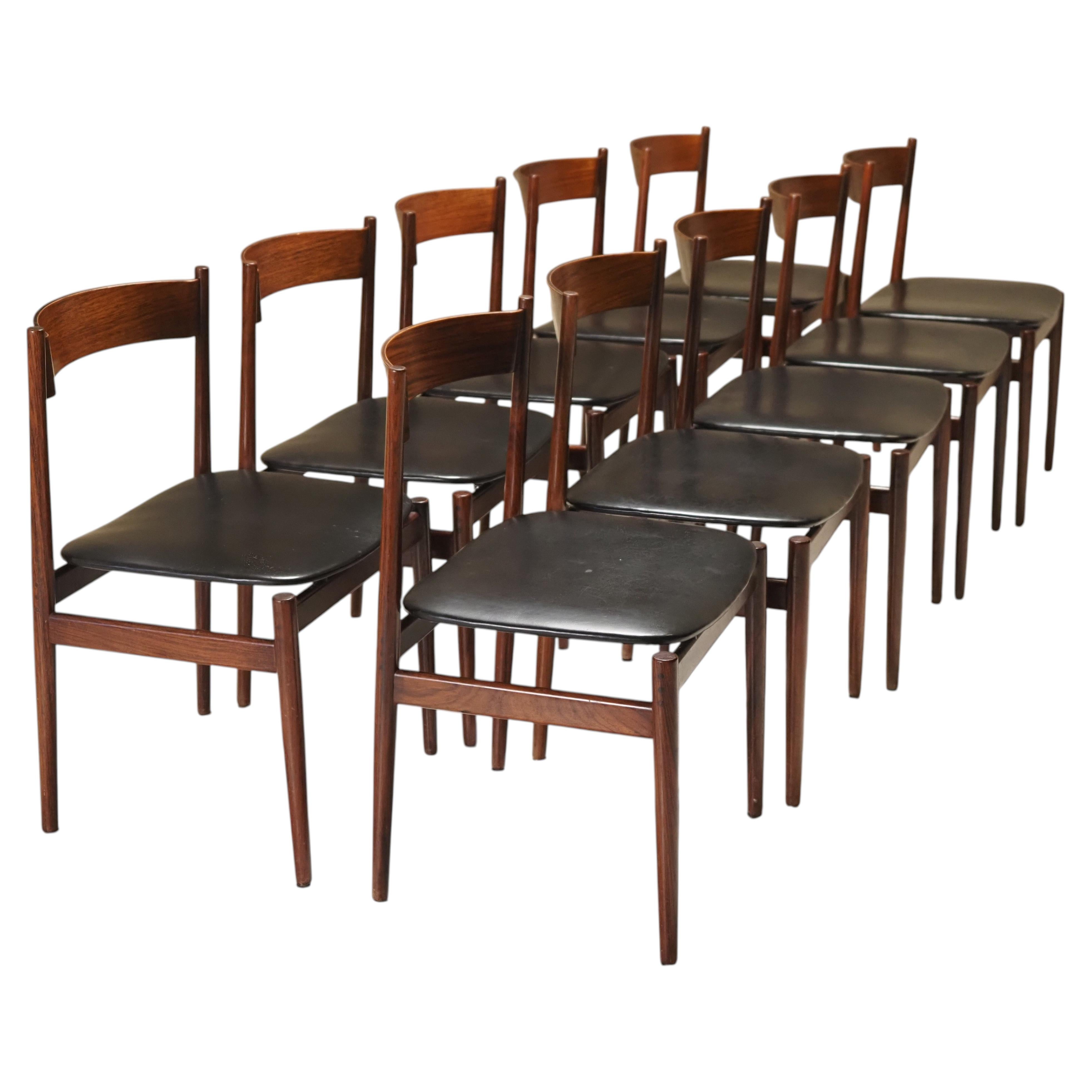 Vico Magistretti, Carimate Dining Chairs, Cassina, Set of 7, Italy ...
