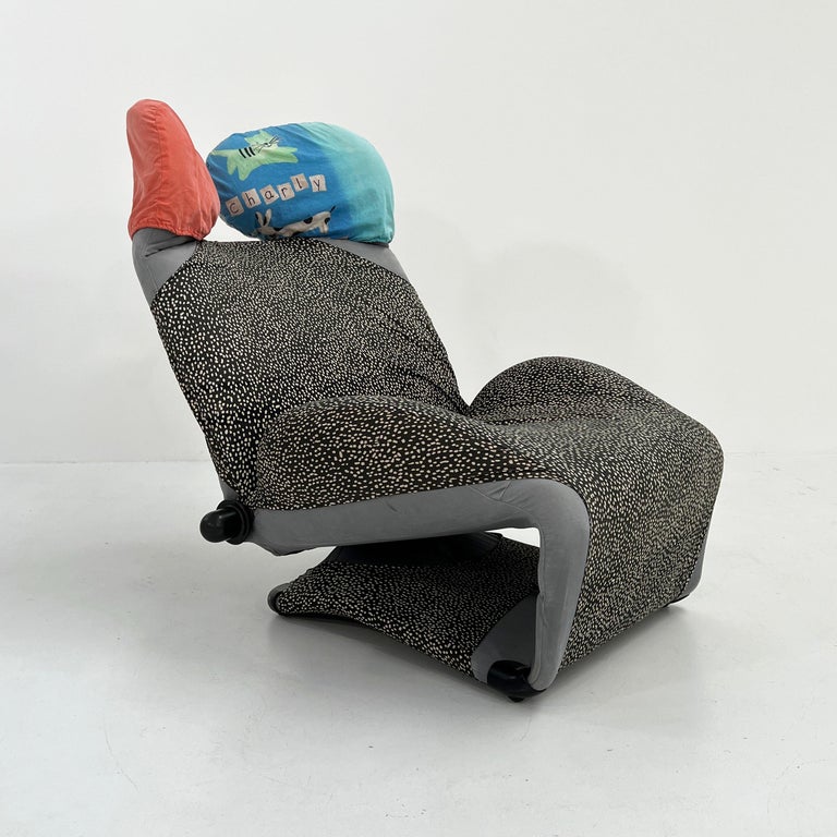 Model 111 Wink Lounge Chair by Toshiyuki Kita for Cassina, 1980s at 1stDibs
