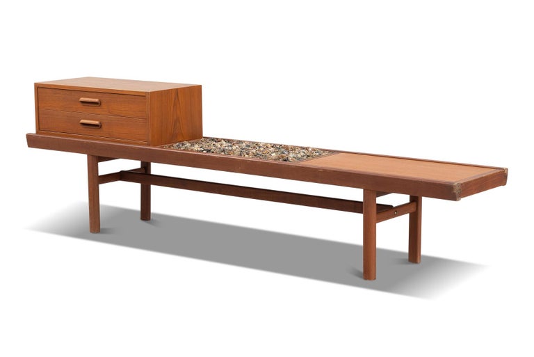 Model 160 Modular Teak Bench By Torbjørn Afdal For Sale at 1stDibs