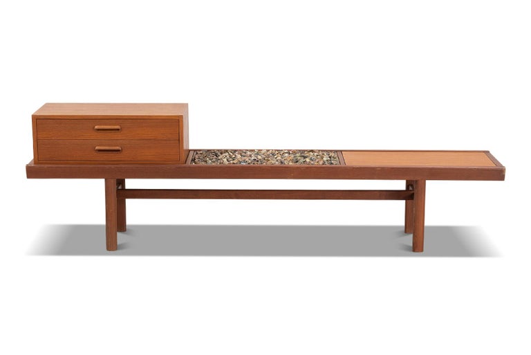 Model 160 Modular Teak Bench By Torbjørn Afdal For Sale at 1stDibs