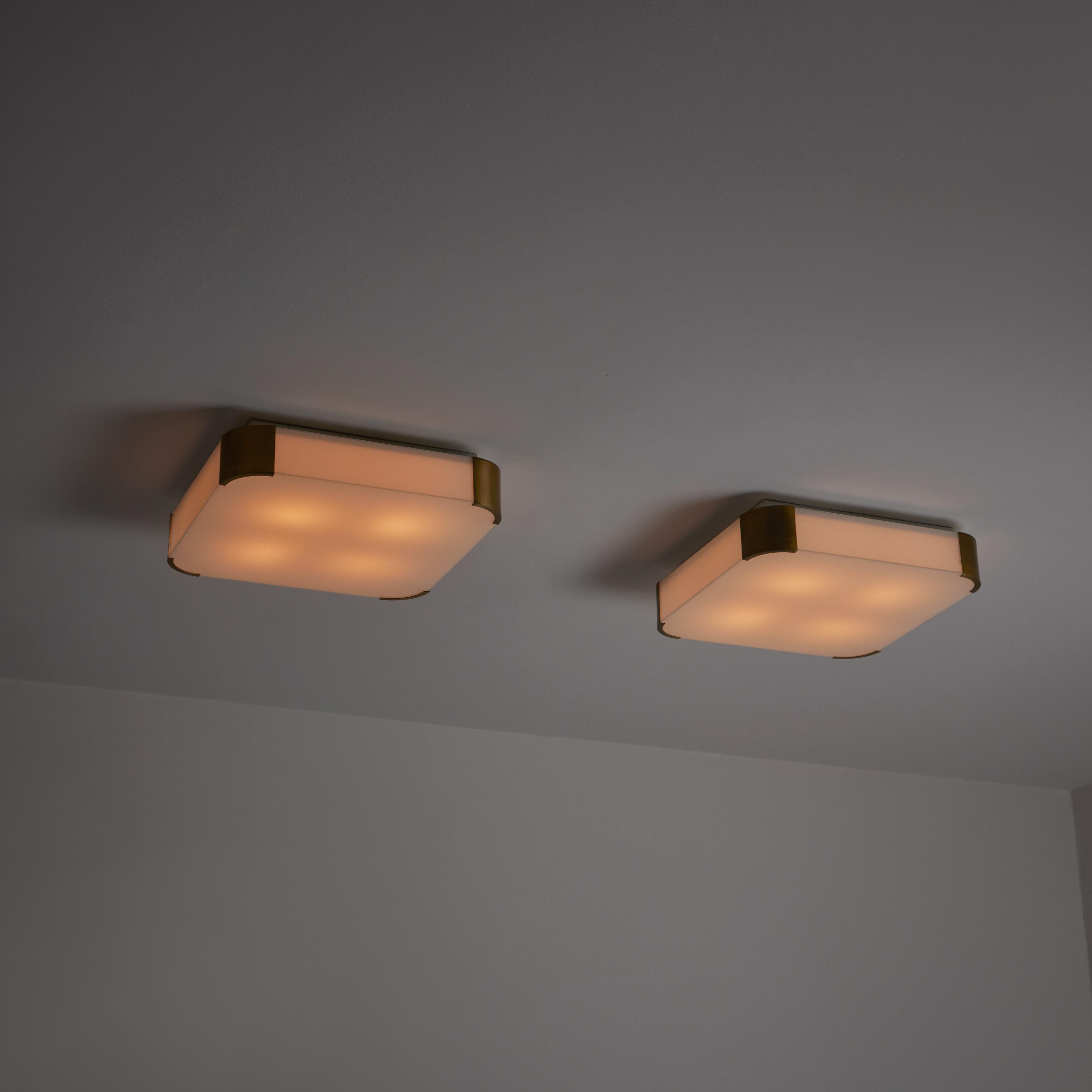 Model 2067 Flush Mounts by Jean Perzel For Sale at 1stDibs