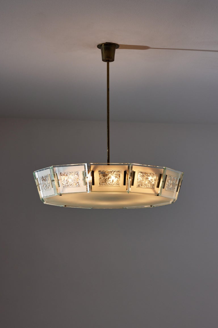 Model 2270 Ceiling Light by Max Ingrand at 1stDibs | max ceiling