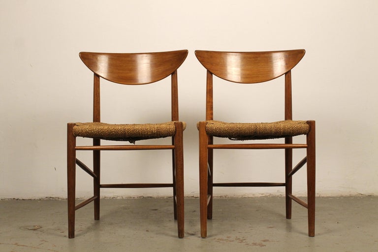 Model 316 Dining chairs by Søborg Møbelfabrik, set of 2 For Sale at 1stDibs