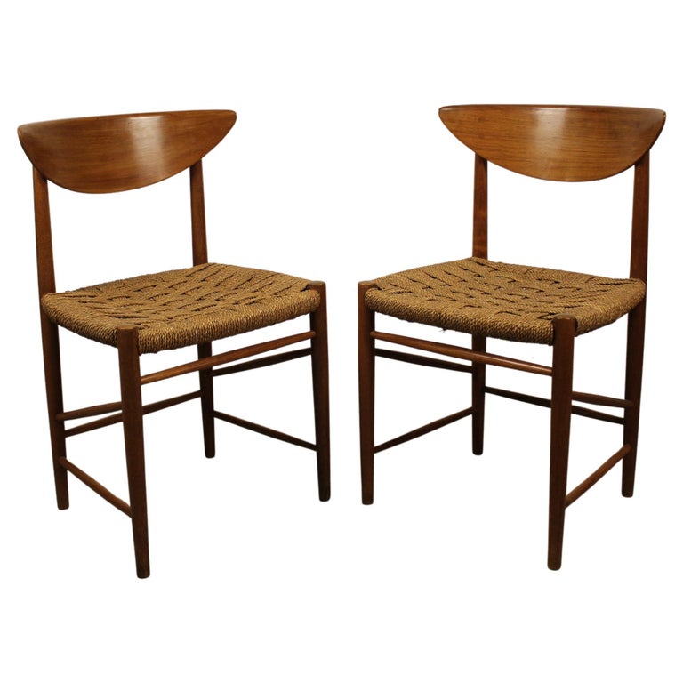 Model 316 Dining chairs by Søborg Møbelfabrik, set of 2 For Sale at 1stDibs
