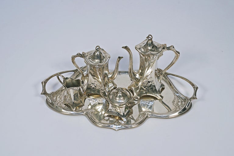 Model 358 Tea Set by WMF For Sale at 1stDibs