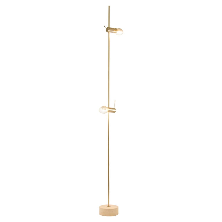 Model 387 Floor Lamp by Tito Agnoli for O-Luce, 1950s at 1stDibs