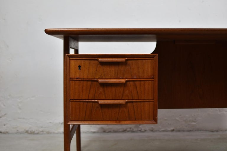 Model 75 Desk Designed by Gunni Omann for Omann Jun Mobelfabrik ...