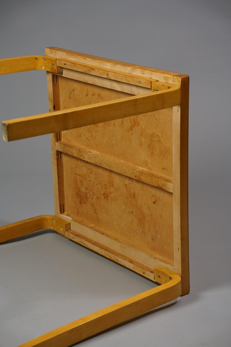 Model 81c Table by Alvar Aalto for O.Y Huonekalu Ja Rakennustyötehdas a ...