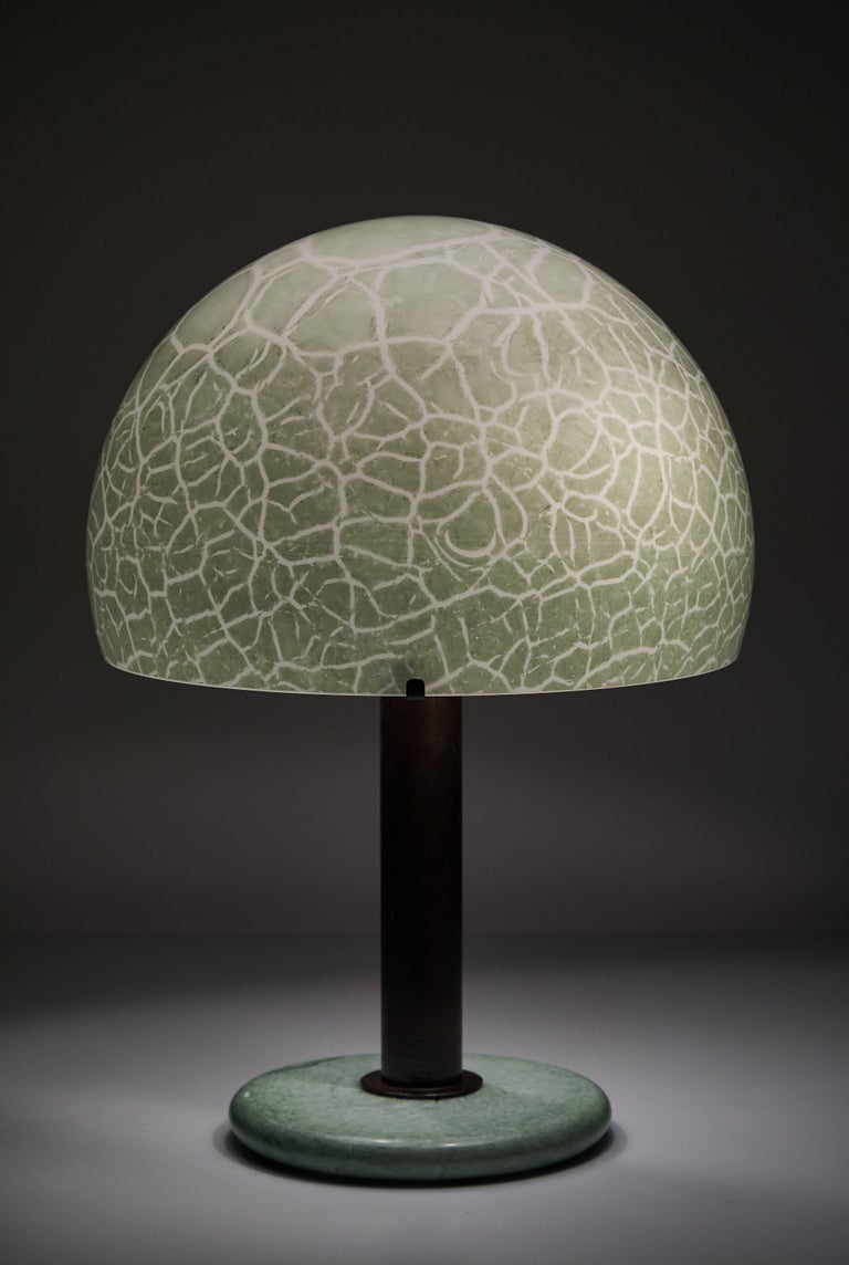 Model 832 Table Lamp by Venini For Sale at 1stDibs