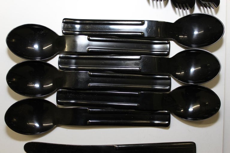 Model Culinar Cutlery Set by Carl Auböck for Collini, 1970s, Set of 30 ...