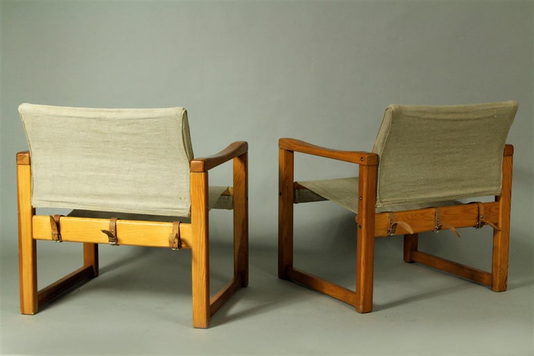 Model Diana Lounge Chairs by Karin Mobring for Ikea, 1970s For Sale at ...