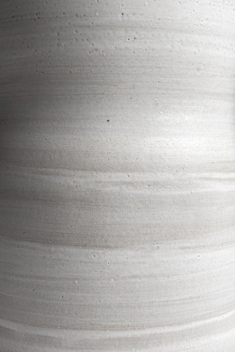 Model I Glazed Stoneware Stool by Pascale Girardin For Sale at 1stDibs