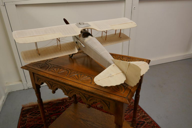 Model of a French WW1 Biplane in Wood For Sale at 1stDibs | biplane ...