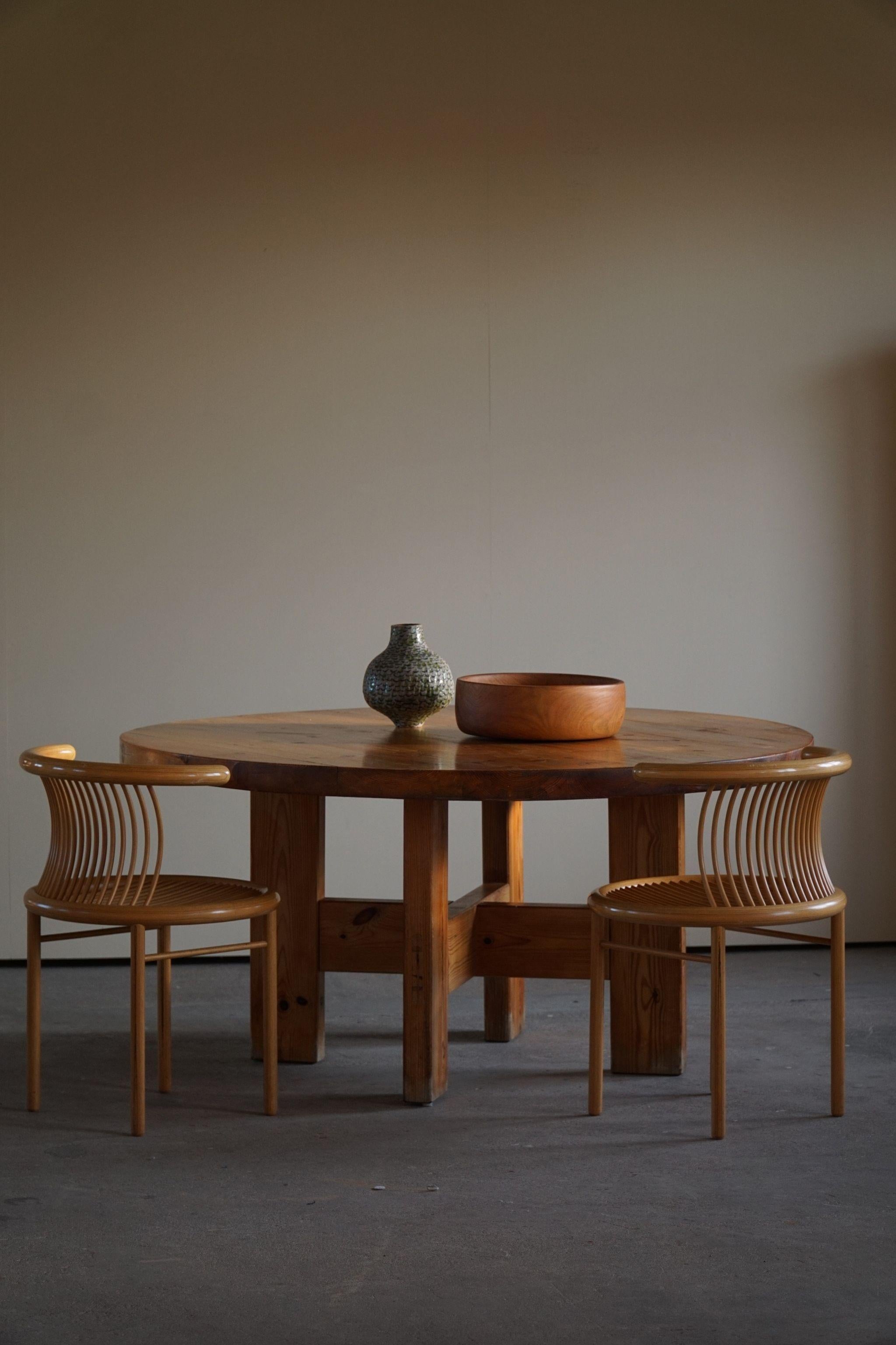 Model RW 152 Pine Dining Table by Roland Wilhelmsson Own Production ...