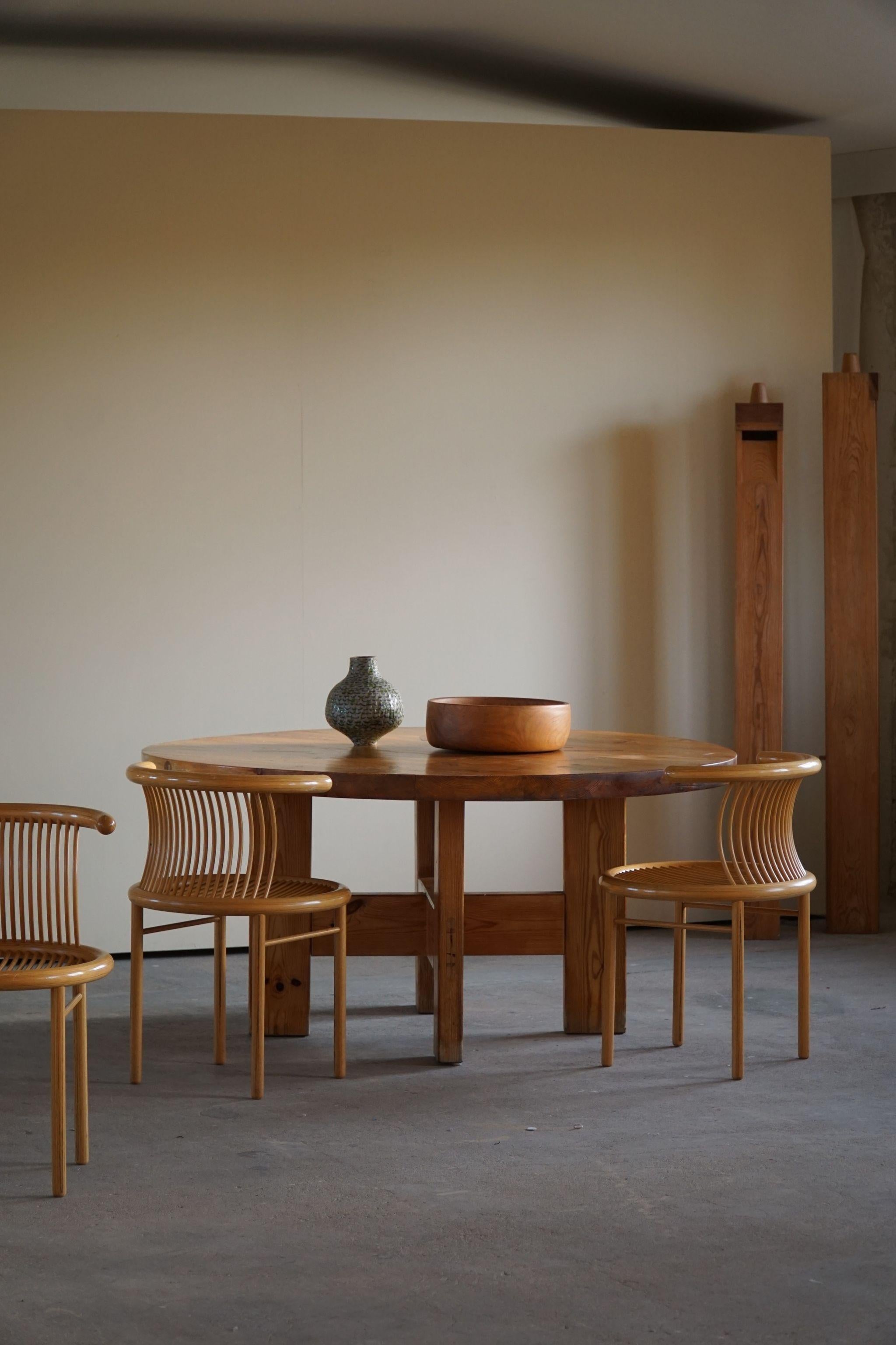 Model RW 152 Pine Dining Table by Roland Wilhelmsson Own Production ...
