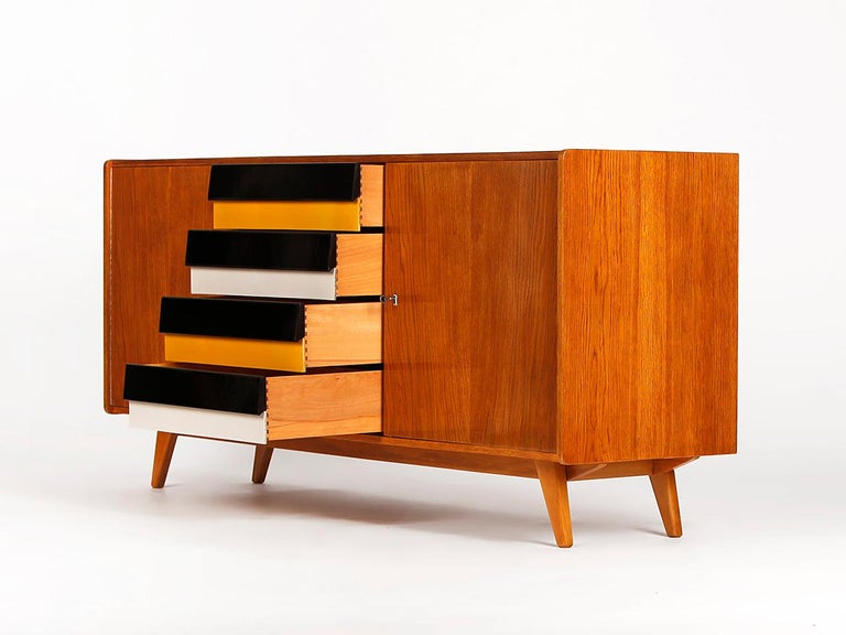 Model U-460 Sideboard by Jiri Jiroutek for Interier Praha, 1960s For ...