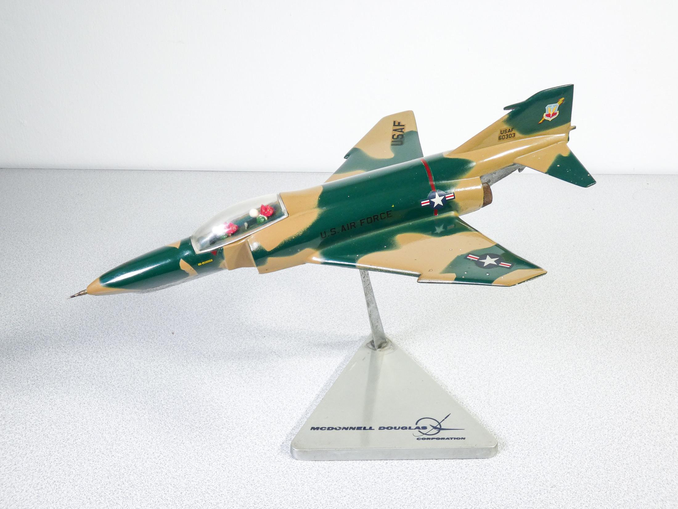 Aluminum model warplane, McDonnell Douglas F-4 Phantom II For Sale at ...