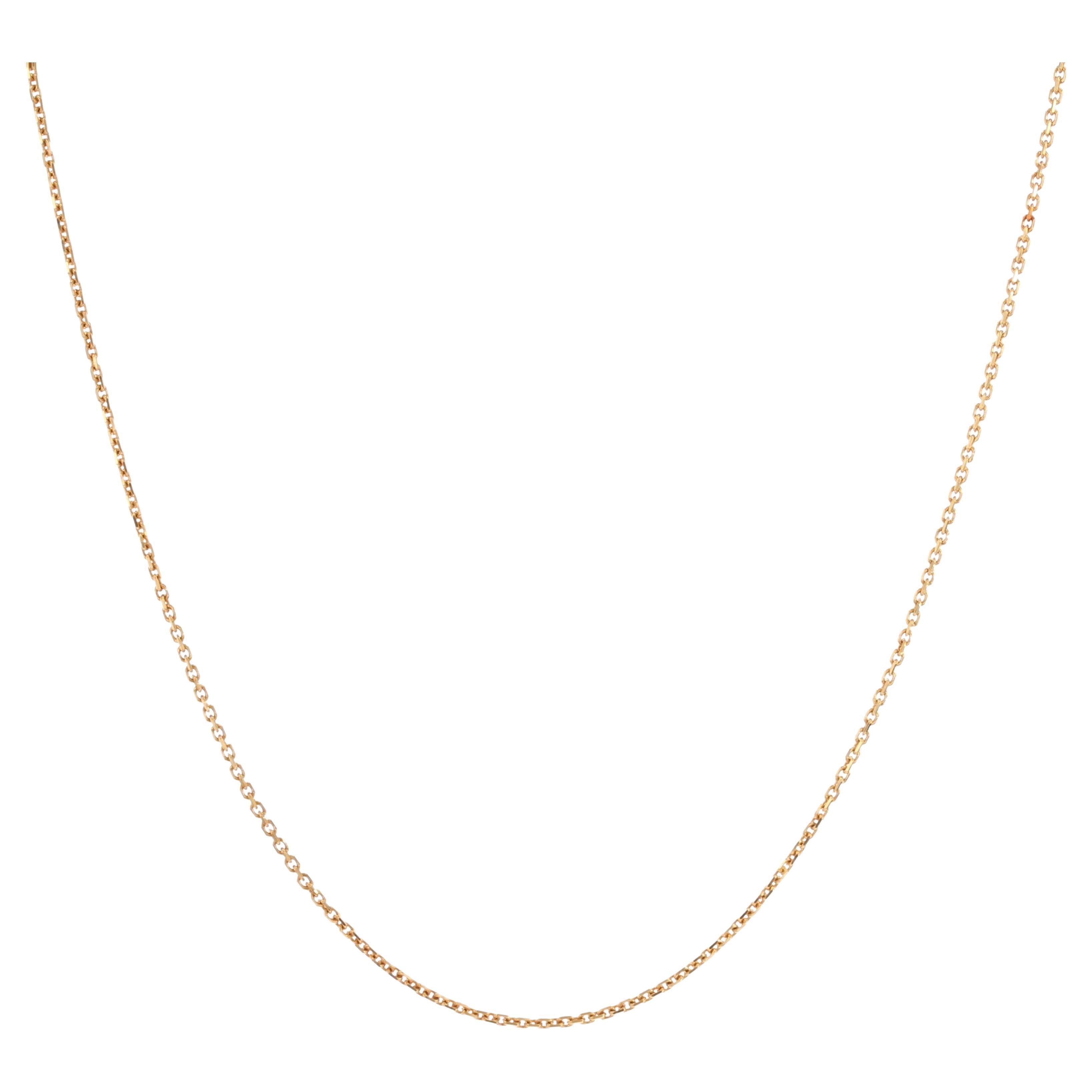 Modern 18 Karat Yellow Gold filed Convict Mesh Chain For Sale at 1stDibs