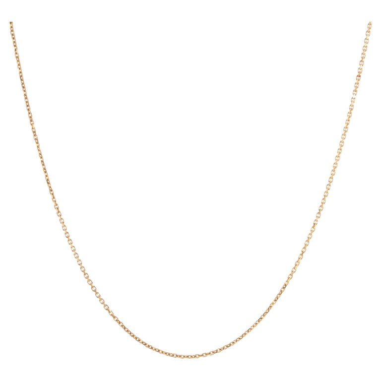 Modern 18 Karat Rose Gold Filed Convict Mesh Chain For Sale at 1stDibs