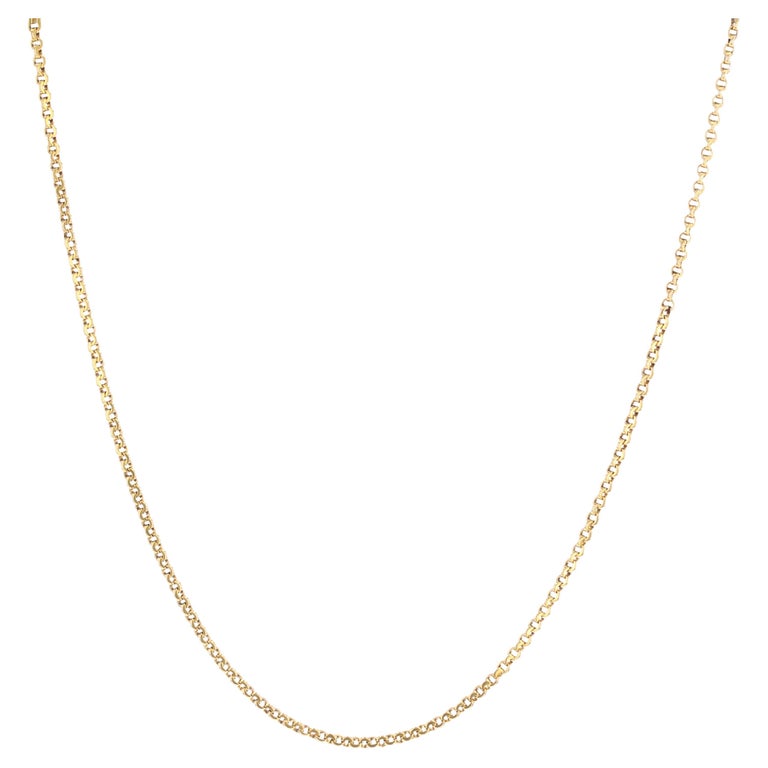 Modern 18 Karat Yellow Gold Jaseron Mesh Chain For Sale at 1stDibs