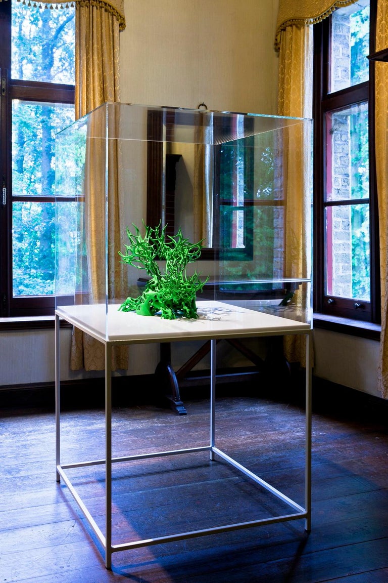 Modern 3d Print Sculpture "Ayamonsk" by Nick Ervinck Green Unique ...