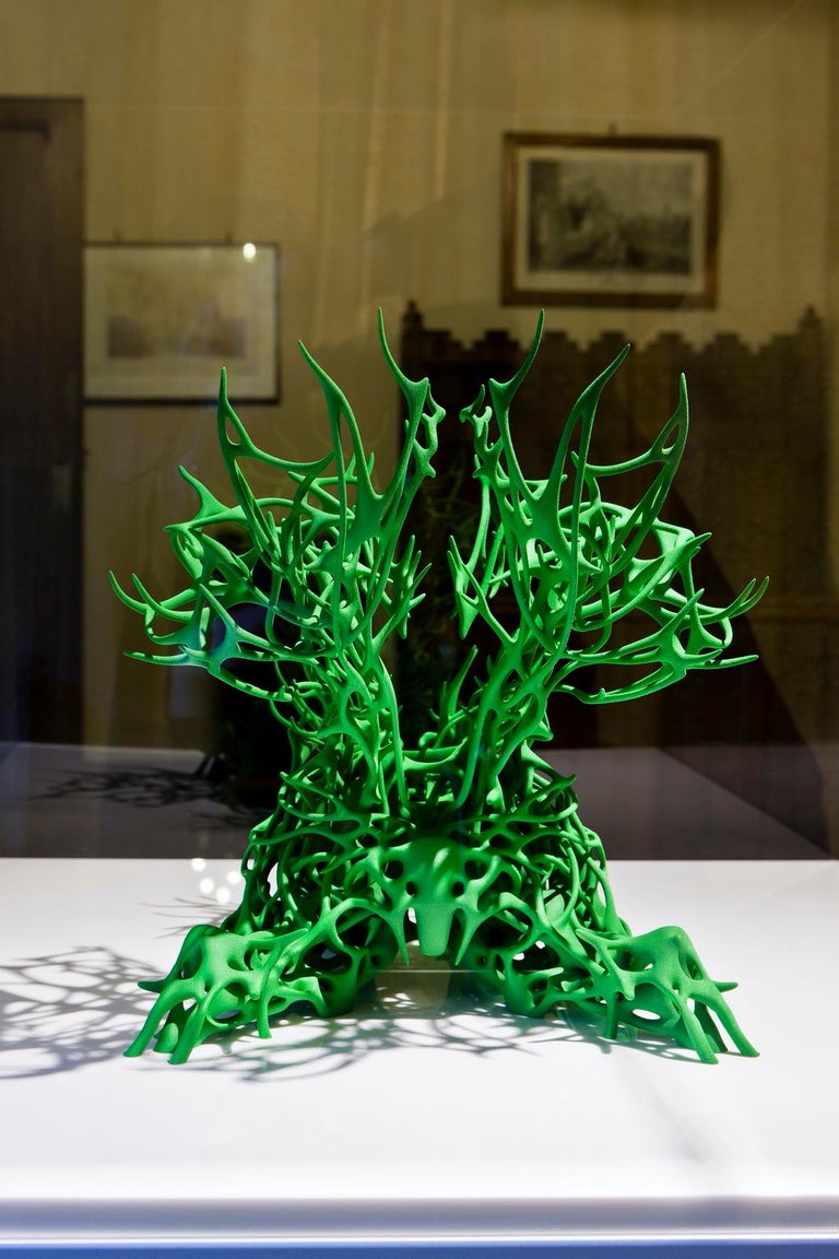 Modern 3d Print Sculpture "Ayamonsk" by Nick Ervinck Green Unique ...