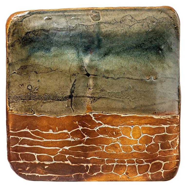 Modern Abstract Wall Ceramic Sculpture by Thimonnier French Artist ...