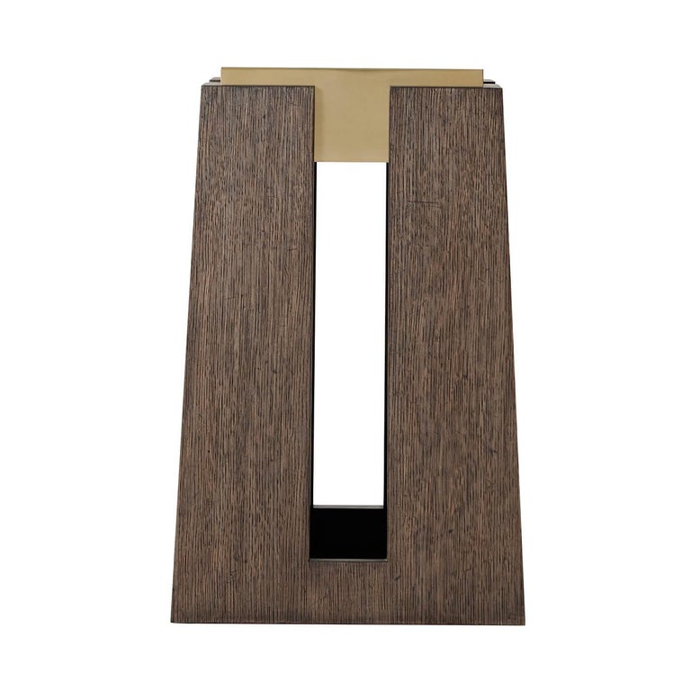 Modern Accent Table, Pyramidal For Sale at 1stDibs