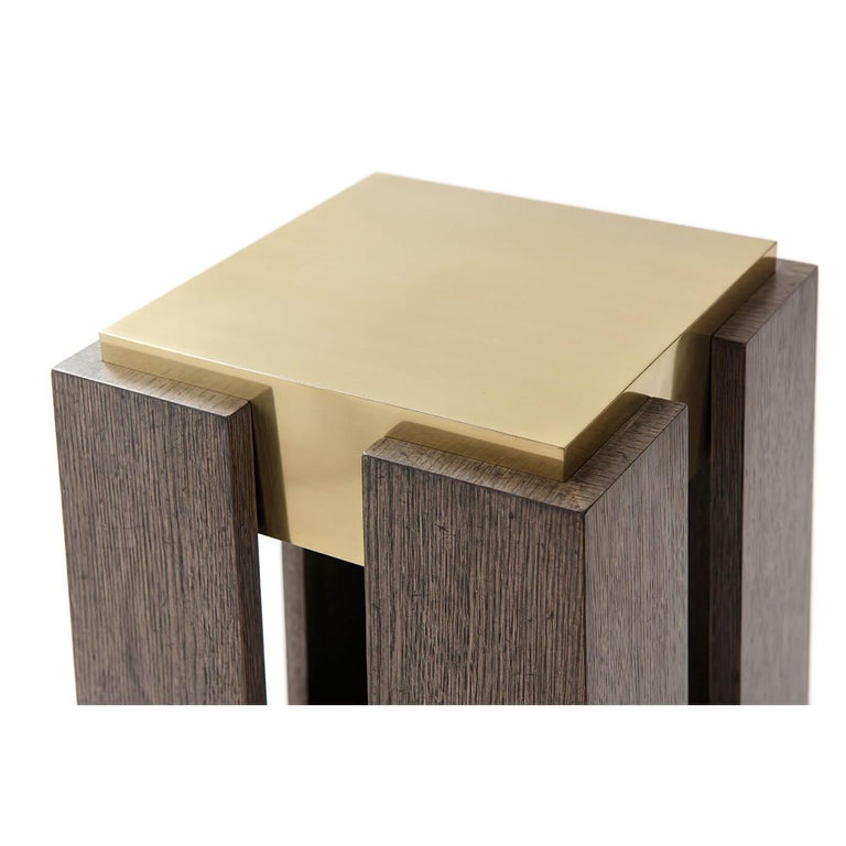 Modern Accent Table, Pyramidal For Sale at 1stDibs