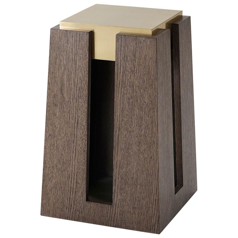 Modern Accent Table, Pyramidal For Sale at 1stDibs