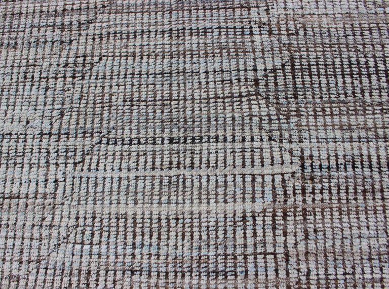 Modern Afghanistan Rug in Neutral Tones with Subdued Design For Sale at ...