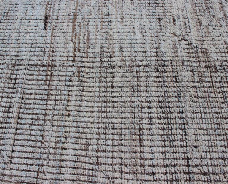 Modern Afghanistan Rug in Neutral Tones with Subdued Design For Sale at ...