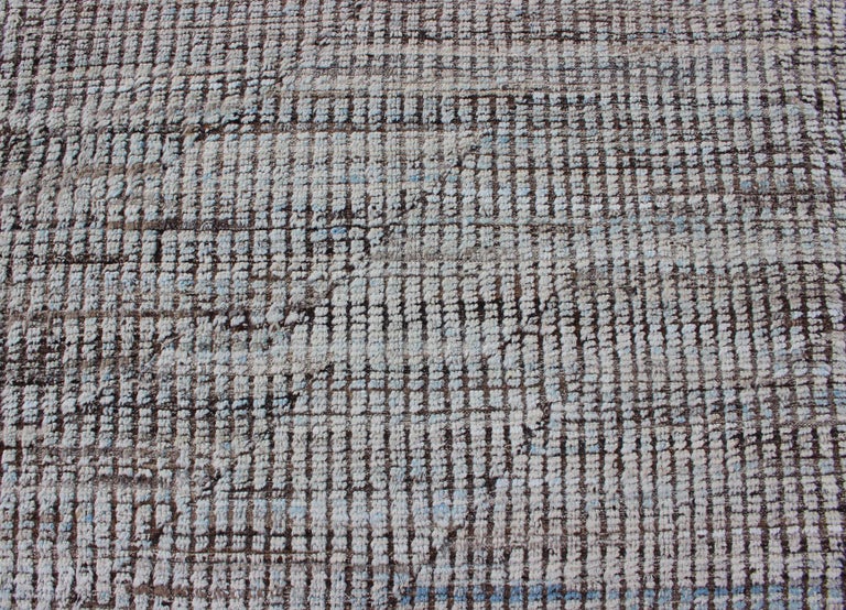 Modern Afghanistan Rug in Neutral Tones with Subdued Design For Sale at ...