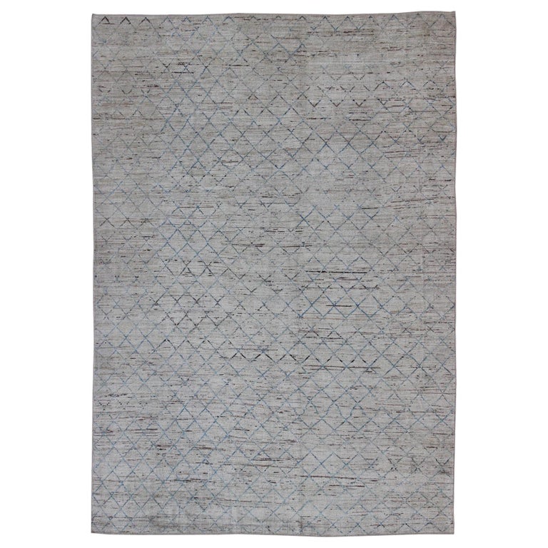 Modern Afghanistan Rug with All-Over Pattern at 1stDibs