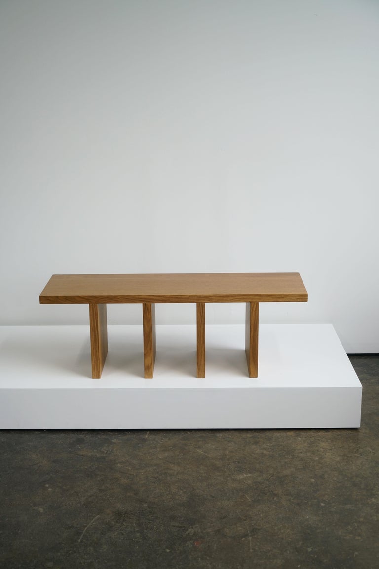 Modern Alexander Bench in Oak by Last Workshop, Custom Options For Sale ...
