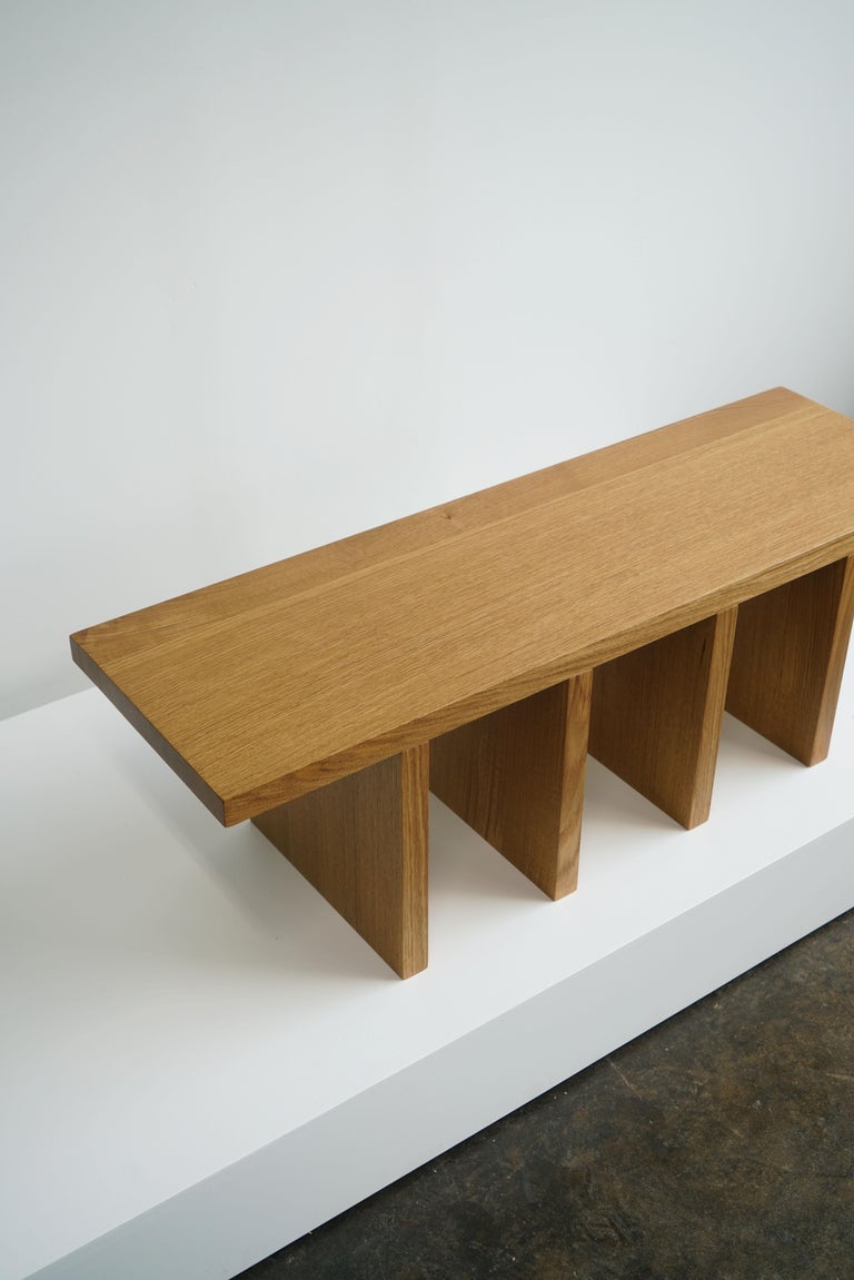 Modern Alexander Bench in Oak by Last Workshop, Custom Options For Sale ...