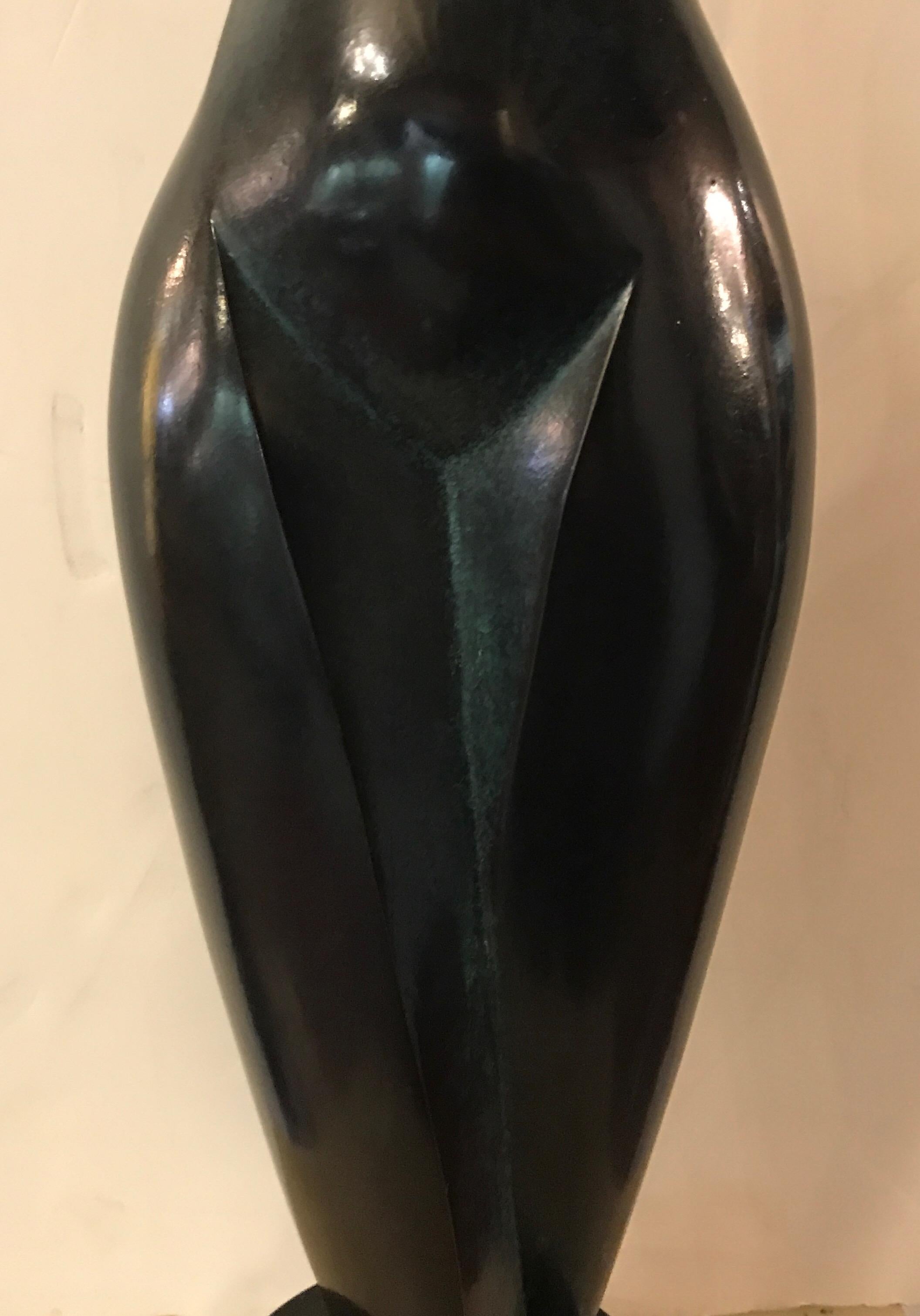 Modern American Bronze Standing Lady by Fred Nagel For Sale at 1stDibs ...