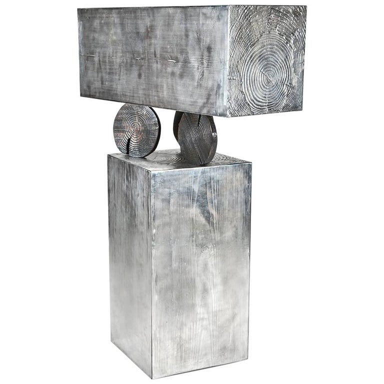Modern Andrea Salvetti for Dilmos Cabinet Sculpture Storage Aluminium ...