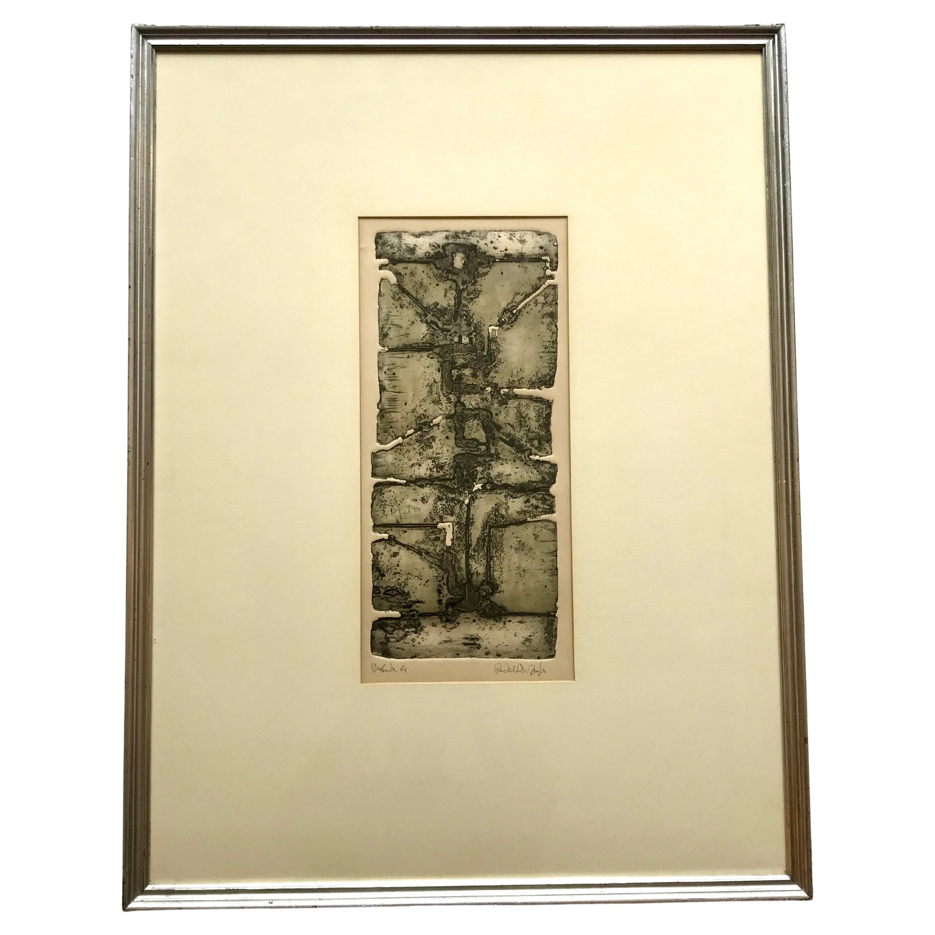 1920s Lyonel Feininger Woodcut Art Deco Cityscape Abstract Futurist ...