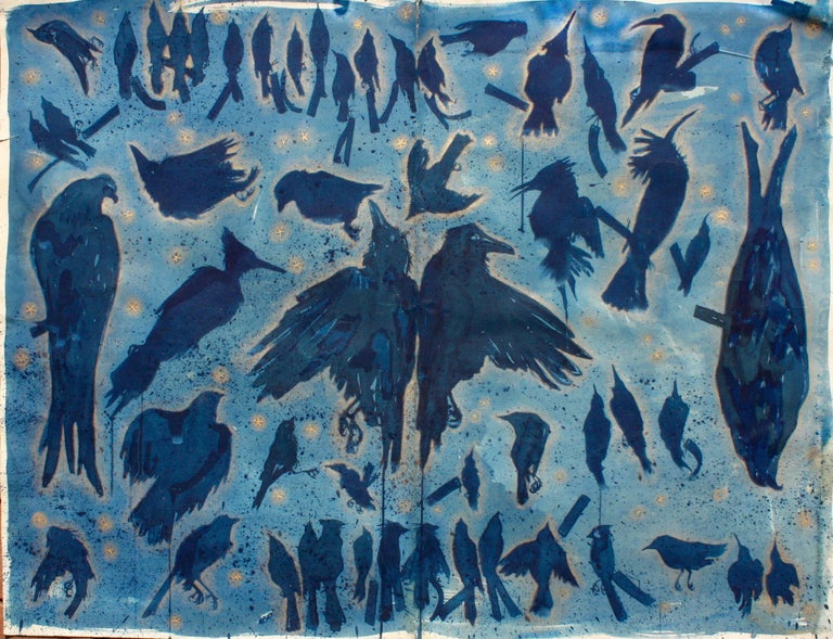 Modern Art Cyanotype by Maggie Wheelock at 1stDibs | contemporary ...