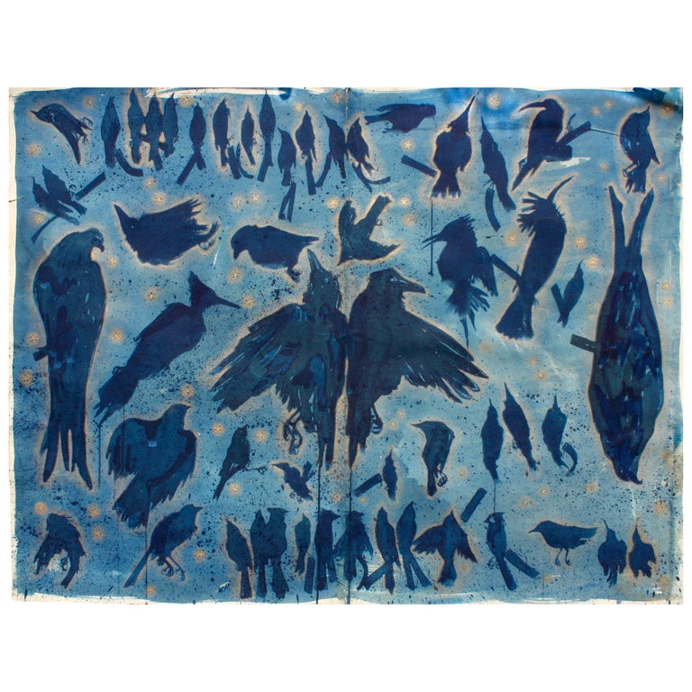 Modern Art Cyanotype by Maggie Wheelock at 1stDibs | contemporary ...