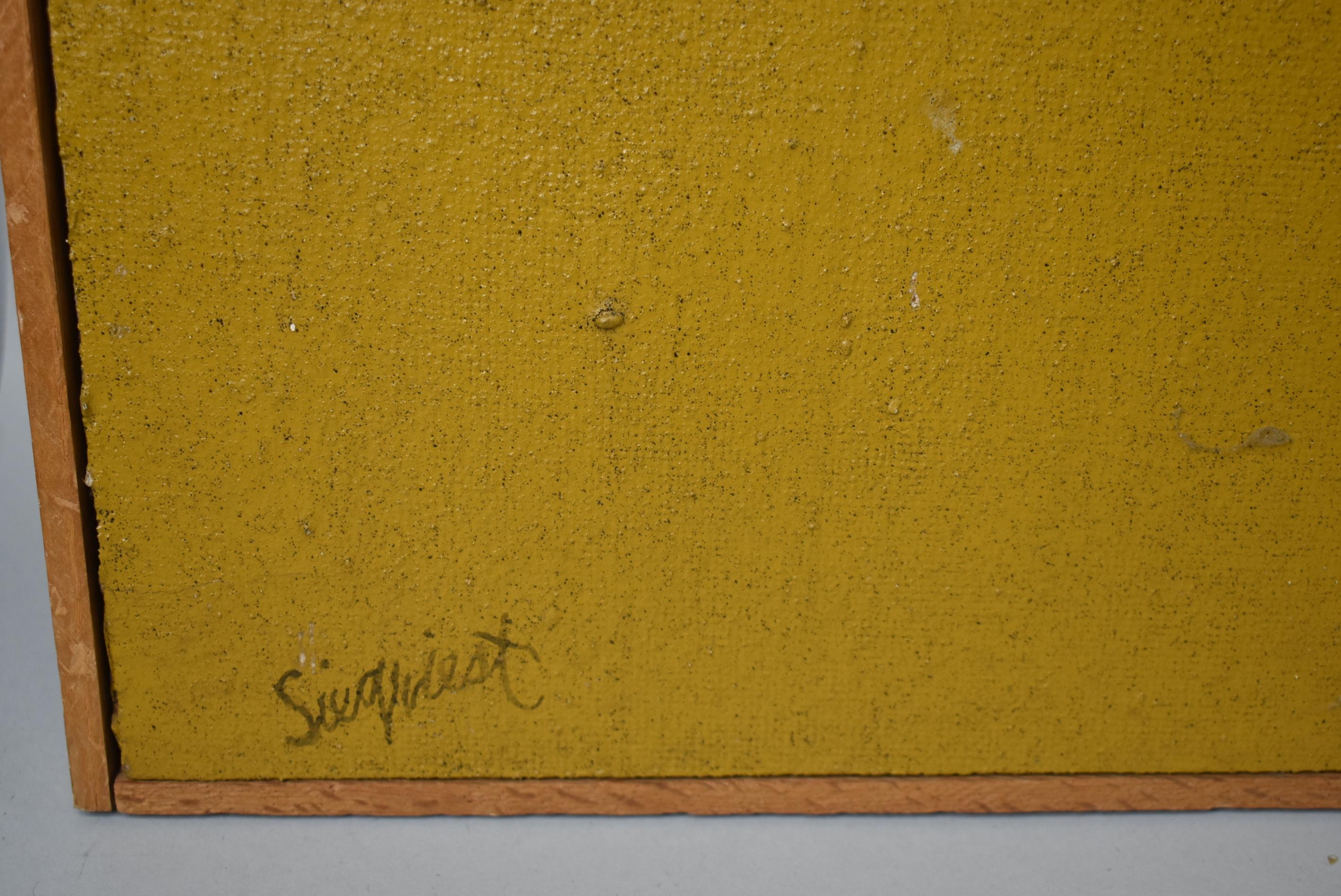 Modern Art Sand Painting by Louis Siegriest "View of Taghkent" For Sale ...