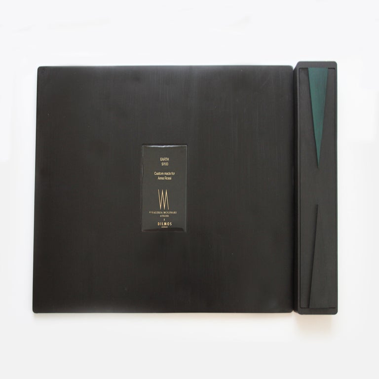 Modern Backgammon Board Game Handmade Epoxy Resin Handpainted Limited ...